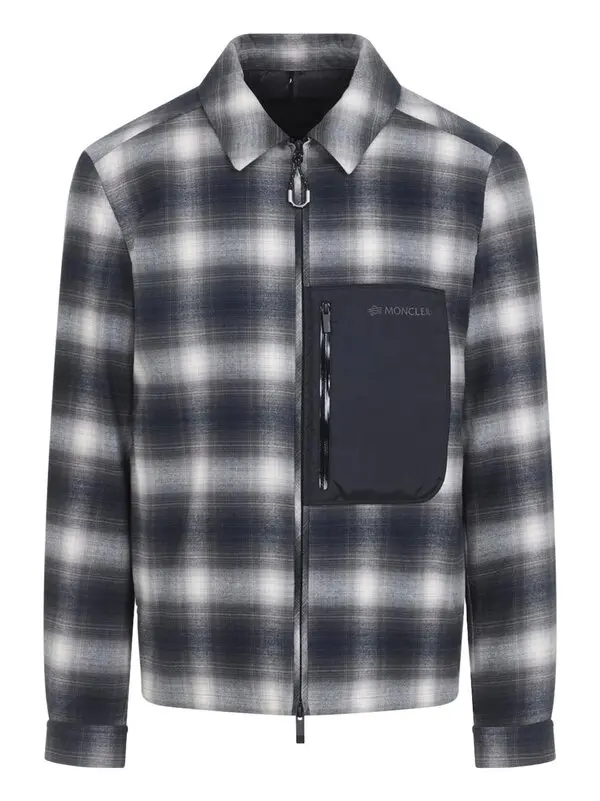 Moncler Cornisello Shirt Jacket - Black