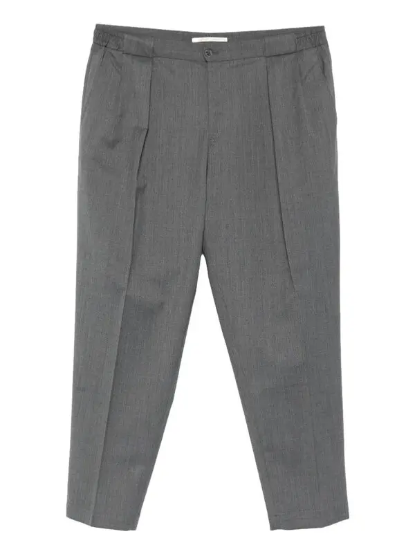 BRIGLIA 1949 Pleated Casual Pants - Gray