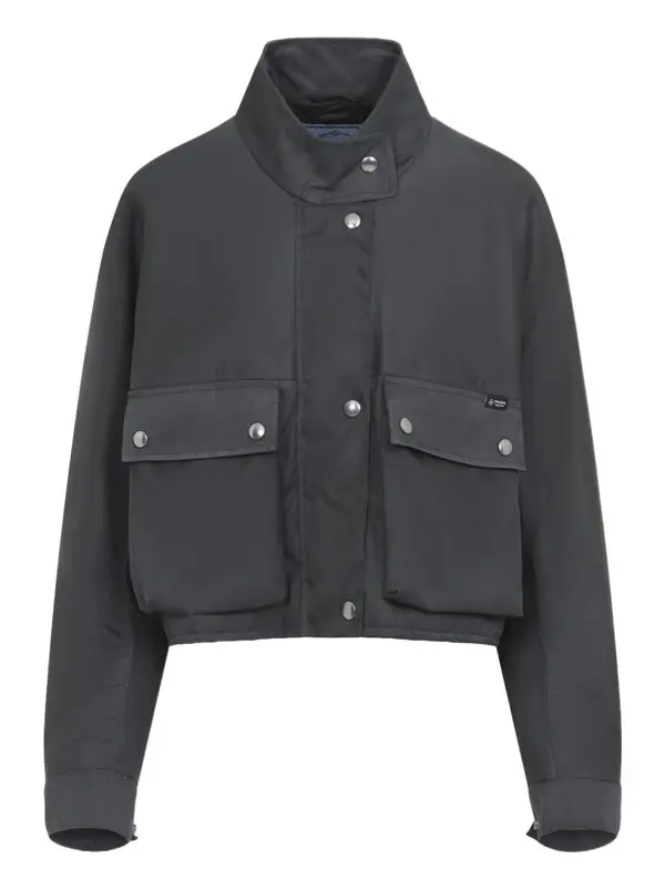 Prada Cropped Re-nylon Blouson Jacket - No
