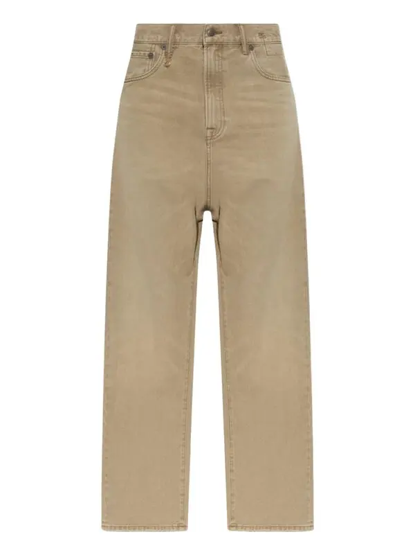 R13 Belt-loop Jeans - Beige