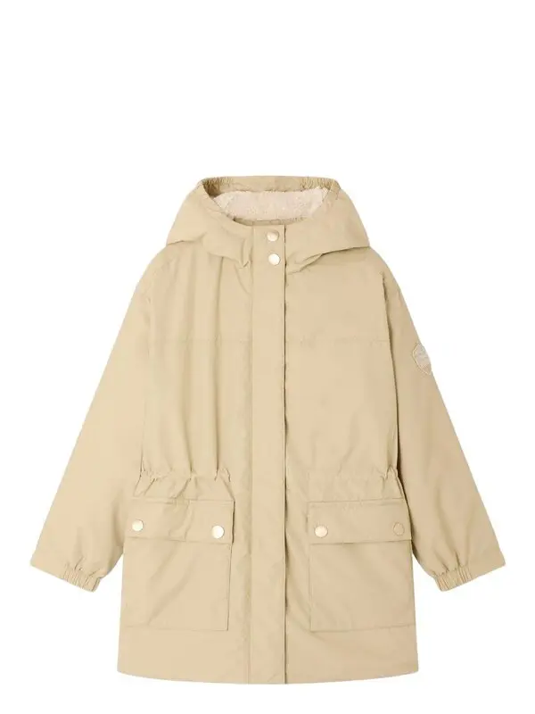 Bonpoint Hooded Parka - Chalk