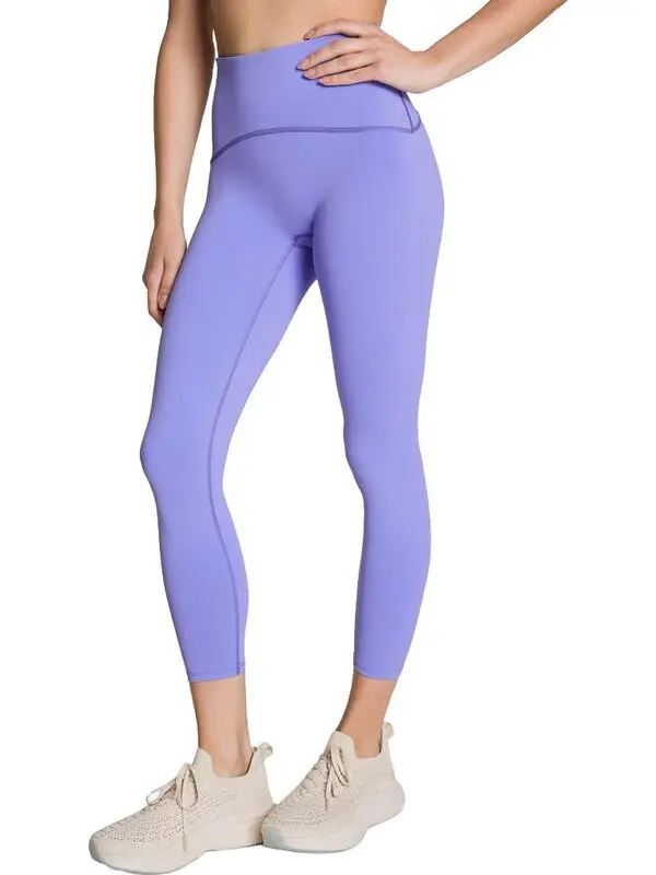 Spanx Booty Boost® Low Show Sweat 7/8 Leggings - Amethyst