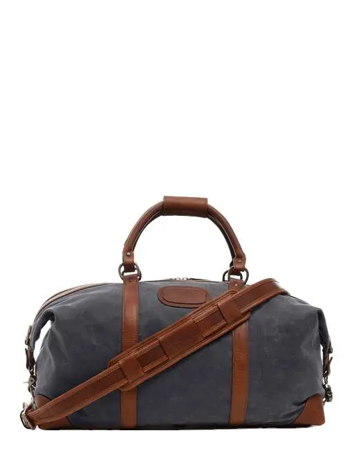KORCHMAR Twain Waxed Canvas Weekender - Grey