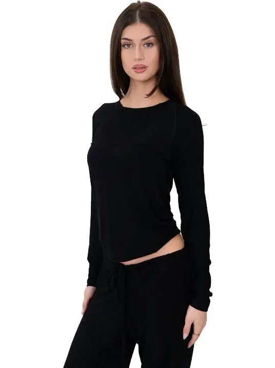 ON/OFF ESSENTIALS The Everyday Long Sleeve - Black