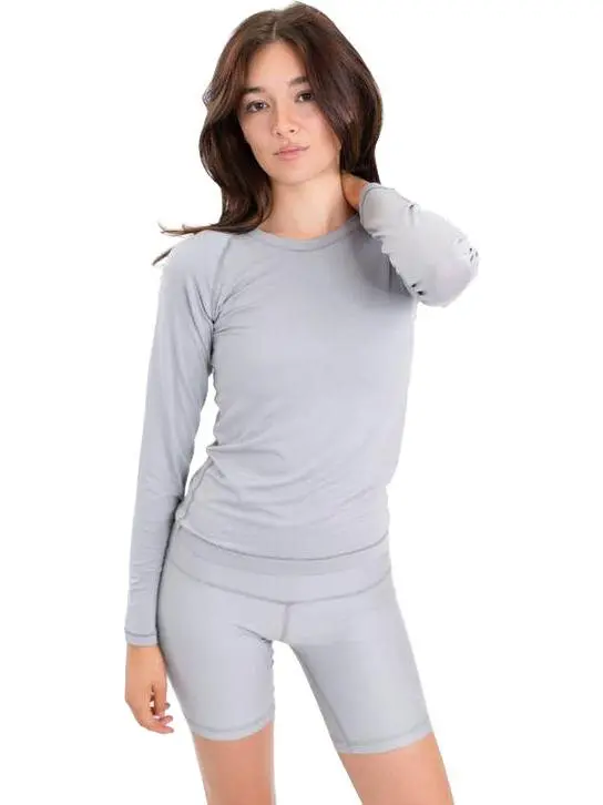 ON/OFF ESSENTIALS The Everyday Long Sleeve - Gray