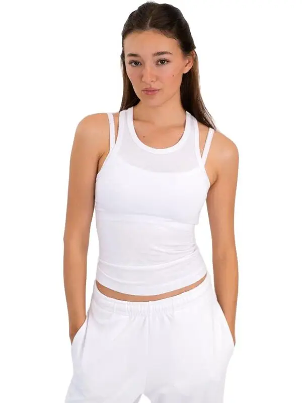 ON/OFF ESSENTIALS The Essential Tank - White