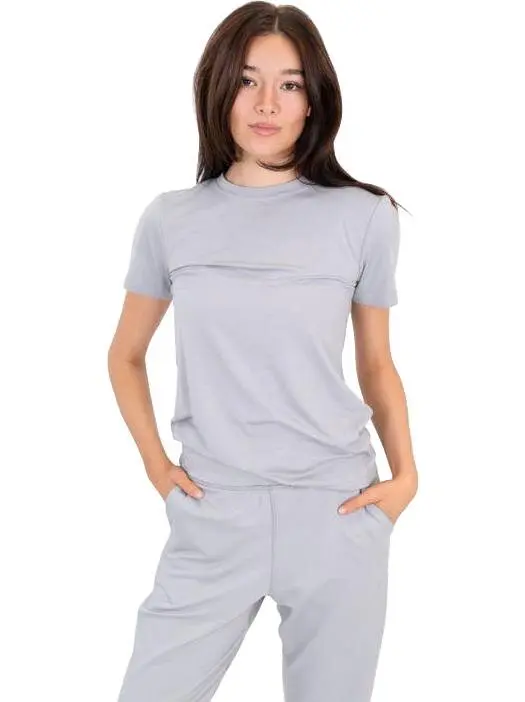 ON/OFF ESSENTIALS The Everyday Tee - Gray