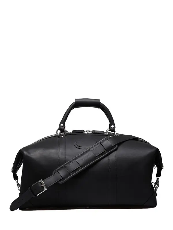 KORCHMAR Twain 22" Leather Weekender - Black