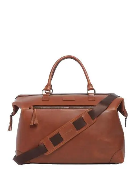 KORCHMAR Fulton Leather Framed Duffel - Espresso