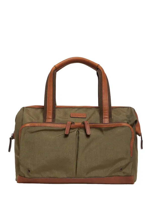 KORCHMAR Don Ballistic Nylon And Leather Tool Carrier - Olive