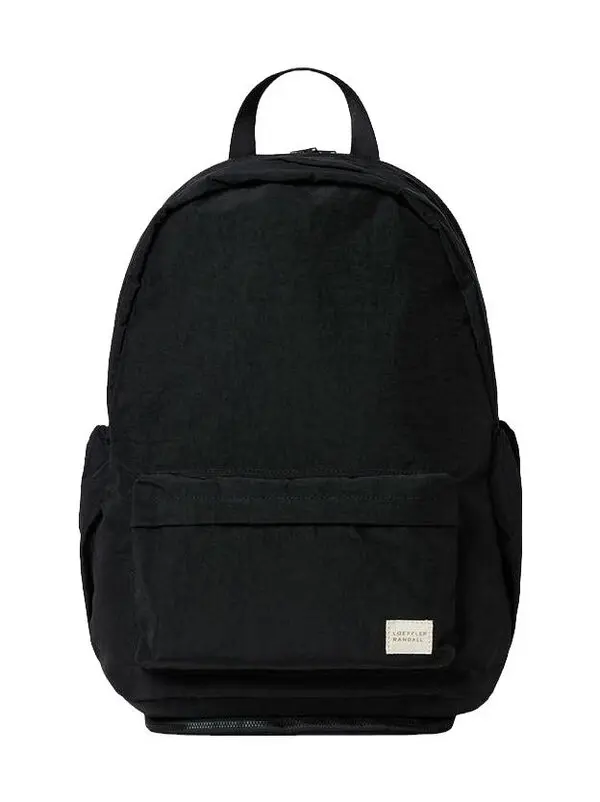 LOEFFLER RANDALL Stevie Leopard Print Nylon Backpack - Black