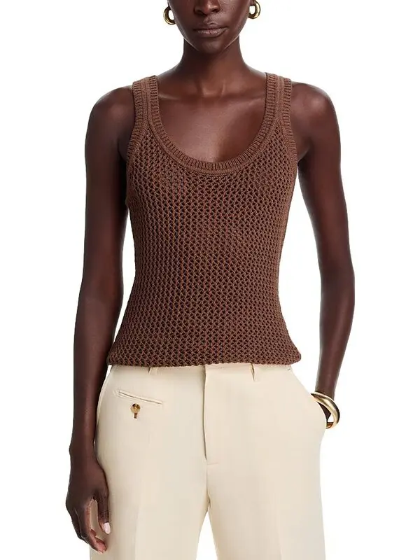 TOCCIN Andy Tank Top - Cocoa