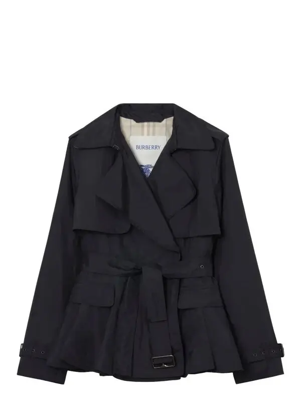 Burberry Short Trench Coat - Multicolor