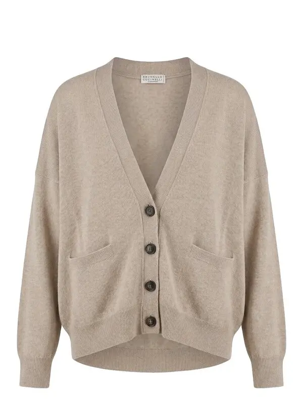 Brunello Cucinelli Cashmere Cardigan - Multicolor