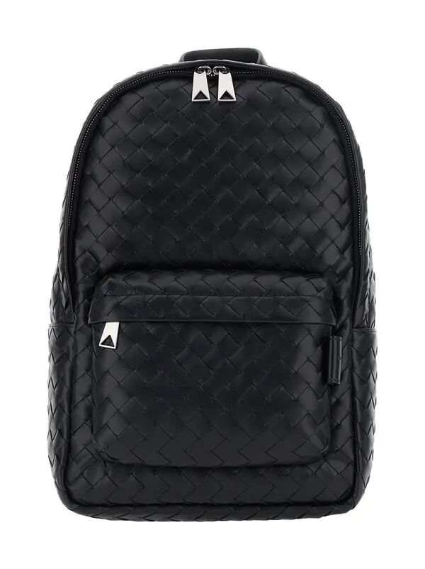 Bottega Veneta Small Intrecciato Leather Backpack - Multicolor