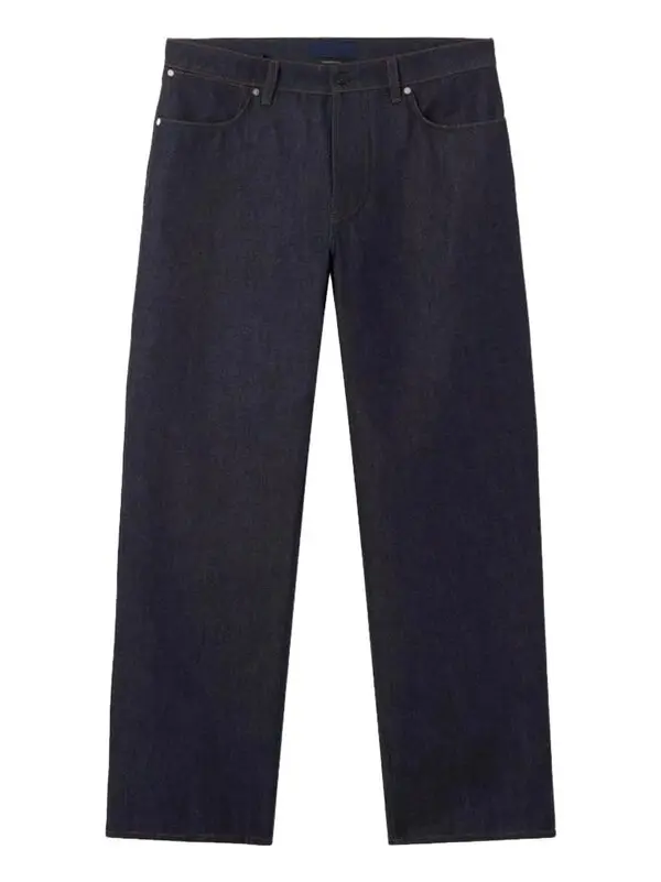 Stone Island Indigo Denim Raw Jeans - Multicolor