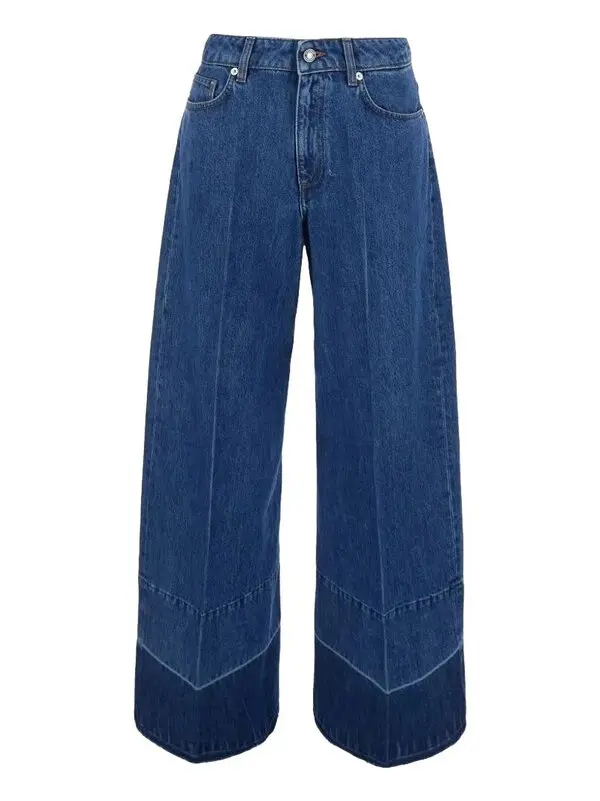 Givenchy Alt Fit Raw Edge Jeans - Multicolor