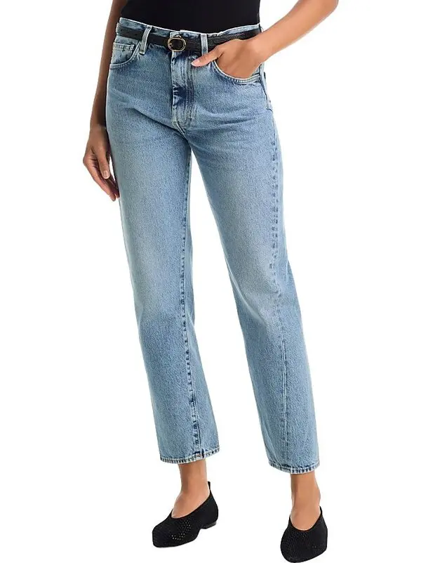 TOTEME Twisted Seam Jeans - Worn Blue