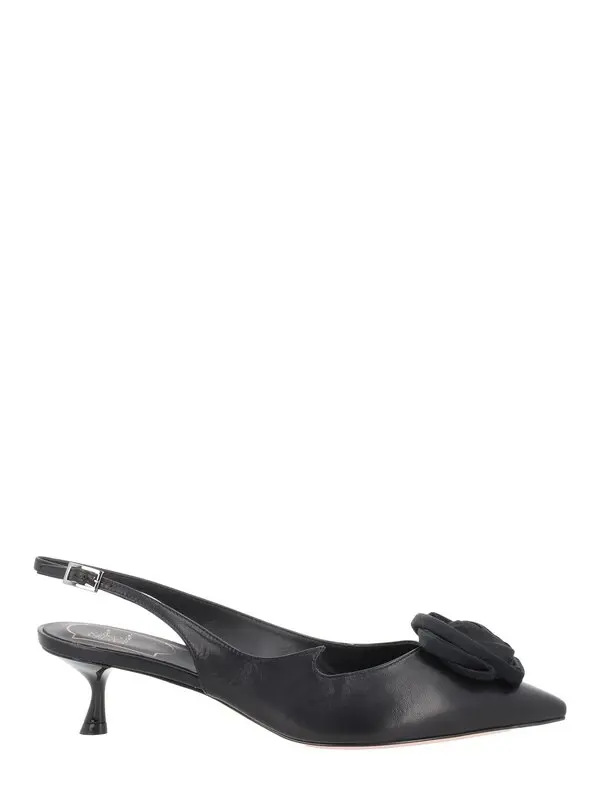 ROGER VIVIER Rose Vivier" Slingback Pumps - Black