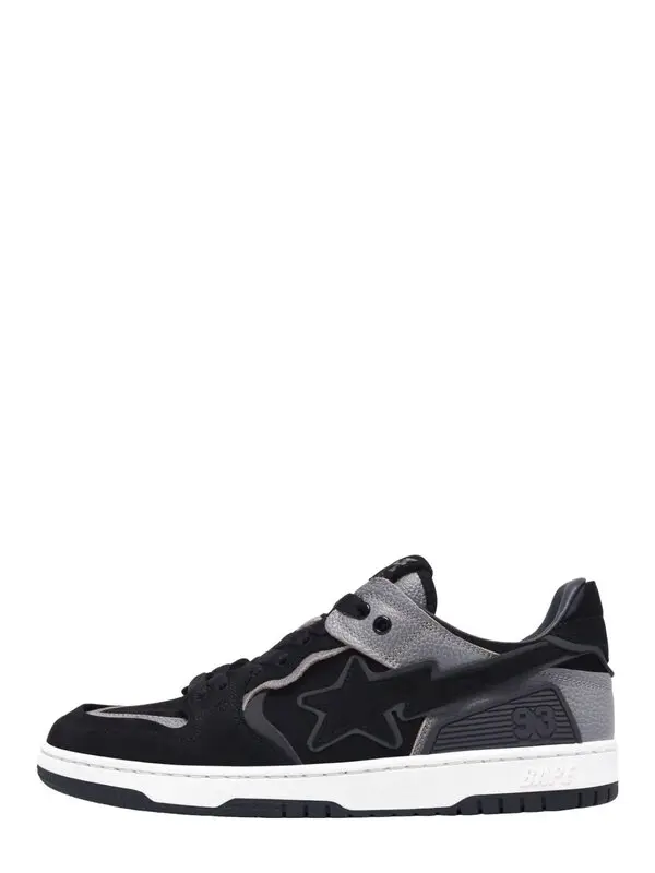 A BATHING APE Sk8 Sta #6 Sneakers - Black