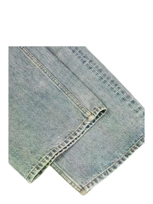 Balenciaga 2000s Camouflage Layered Jeans - Blue
