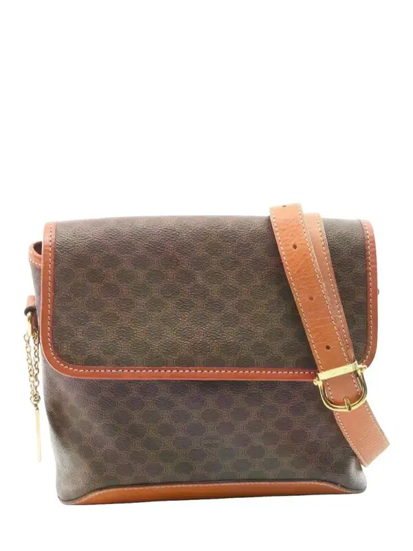 Celine Macadam Shoulder Bag - Brown