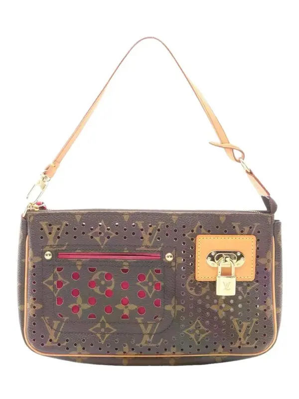 LOUIS VUITTON Pochette Monogram Shoulder Bag - Brown