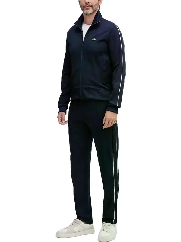 Lacoste Side-stripe Track Pants - Blue