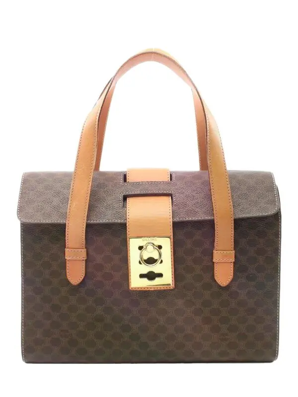 Celine Macadam Tote Bag - Brown