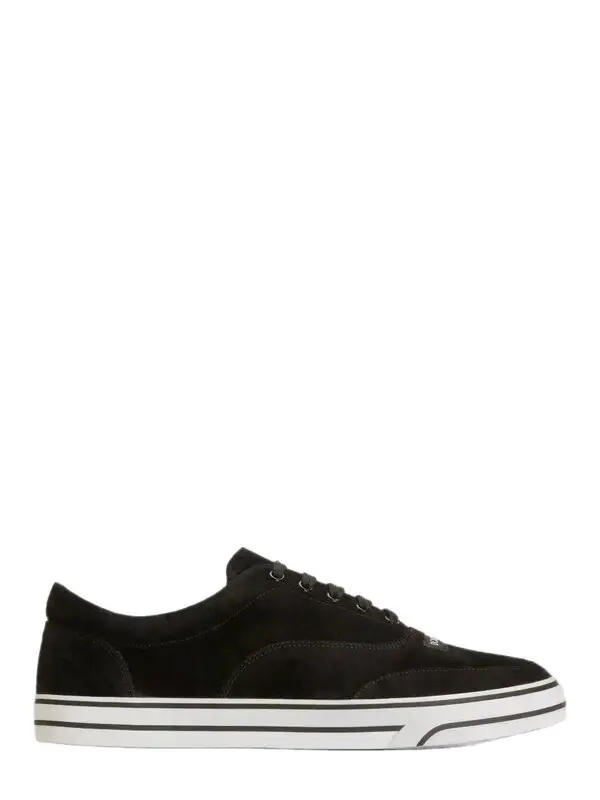 Dolce & Gabbana Suede Lace-up Sneakers - Black
