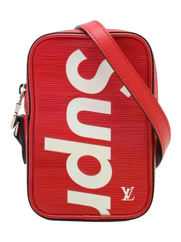 LOUIS VUITTON Epi Danube Ppm Crossbody Bag - Red