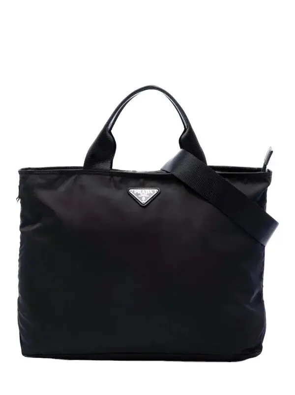 Prada Tessuto Satchel - Black