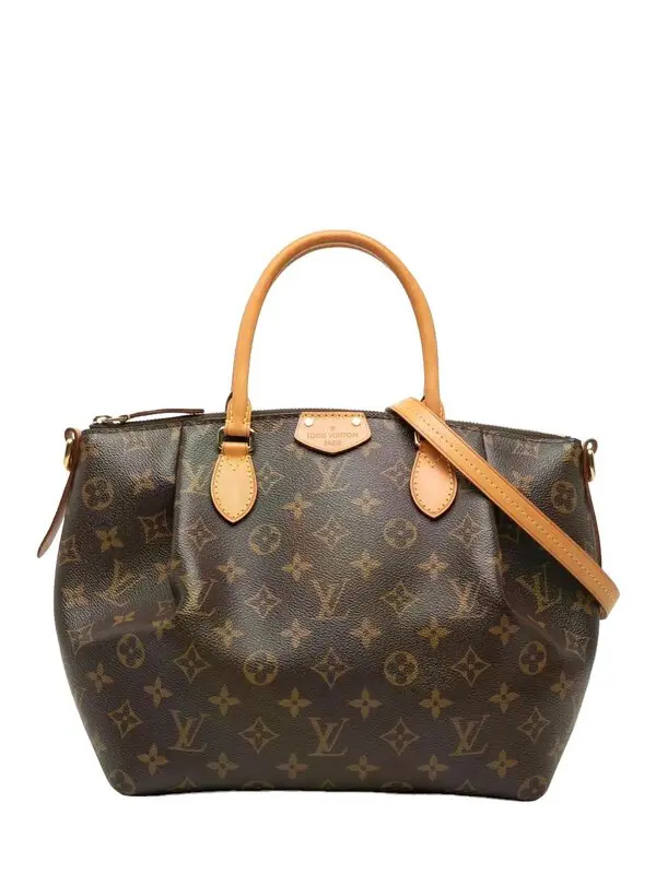 LOUIS VUITTON Monogram Turenne Pm Satchel - Brown