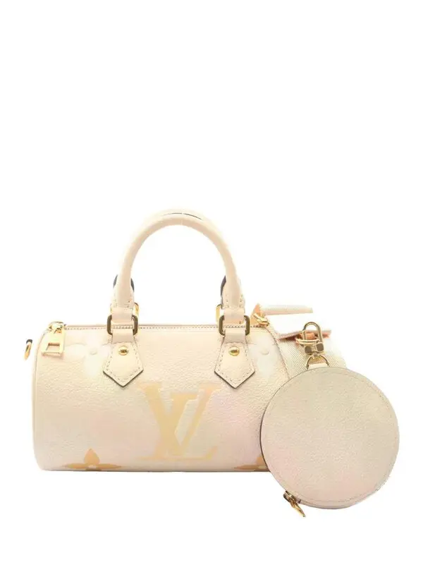 LOUIS VUITTON 2021 Papillon Monogram Empreinte Tote Bag - Neutrals