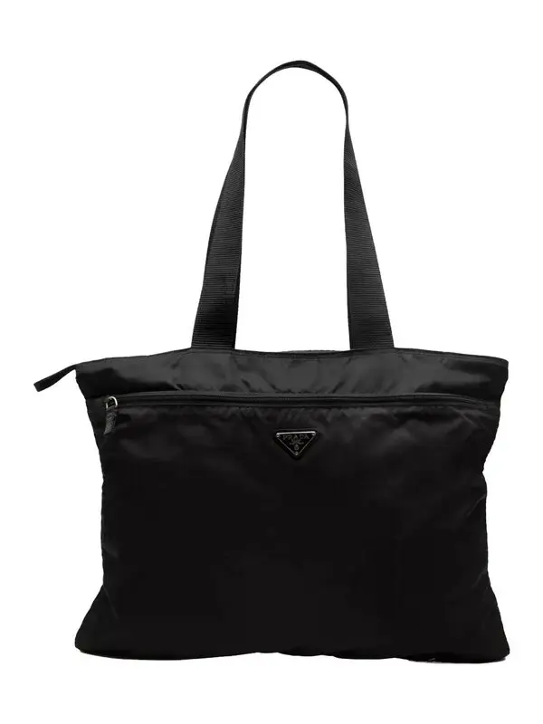Prada Tessuto Tote Bag - Black