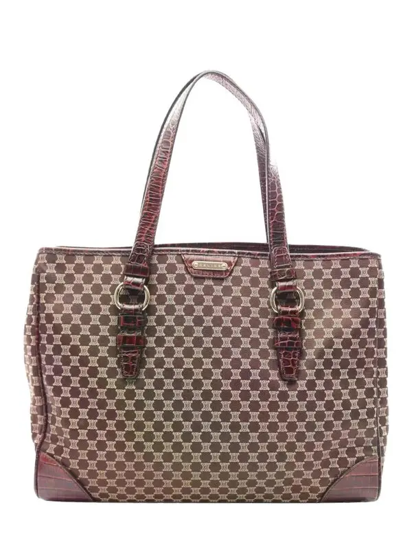 Celine Macadam Tote Bag - Brown