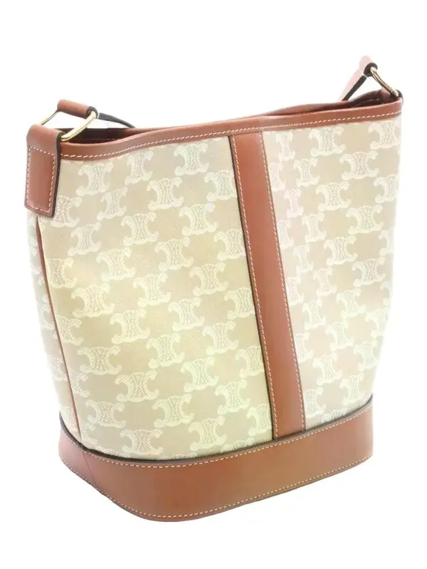 Celine Small Triomphe Bucket Bag - Neutrals