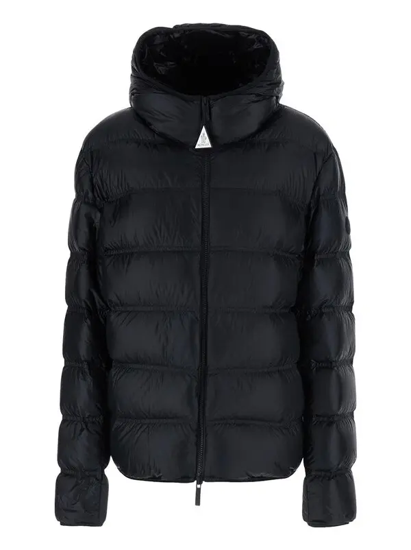 Moncler Guadiana Down Jacket With Logo Details - Multicolor