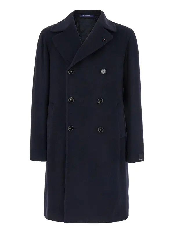 Tagliatore Double-breasted Wool Coat - Multicolor
