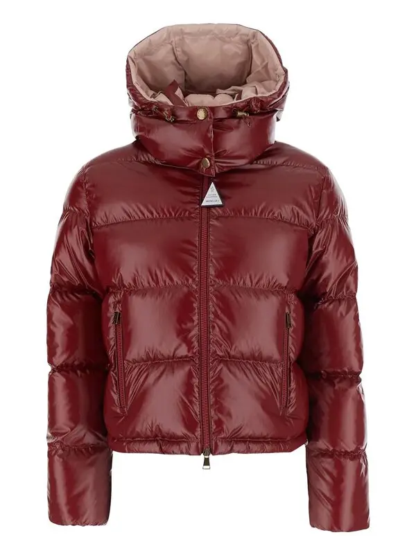 Moncler Niveole' Down Jacket With Removable Hood With Buttons And Logo Patch On The Sleeve In Tech Fabric For - Multicolor