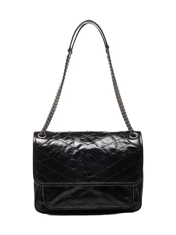 Saint Laurent Niki Shoulder Bag - Black