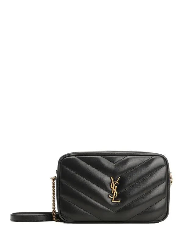 Saint Laurent Loulou Camera Bag - Black
