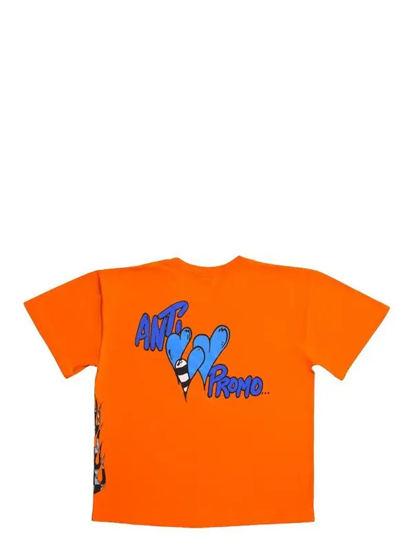 ANTI PROMO Flame T-shirt - Multicolor