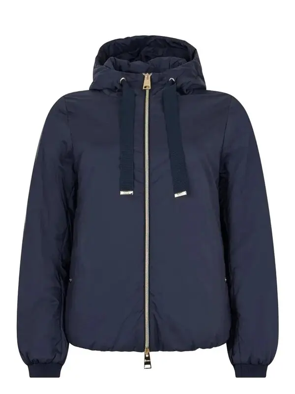 Herno Hooded Padded Jacket - Blue