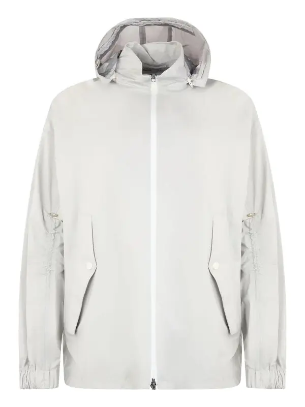 Herno Lightweight Hooded Jacket - Gray