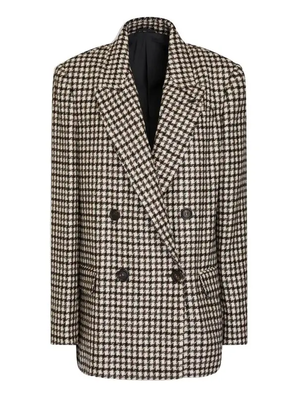 Brunello Cucinelli Double Breasted Blazer - Brown