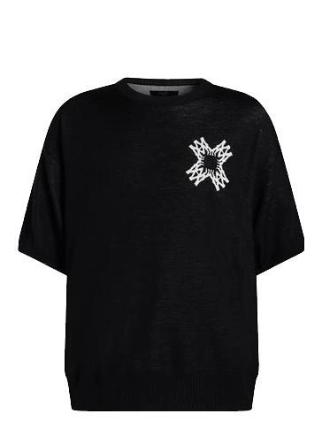 Amiri Wool Viscose Sweater - Black