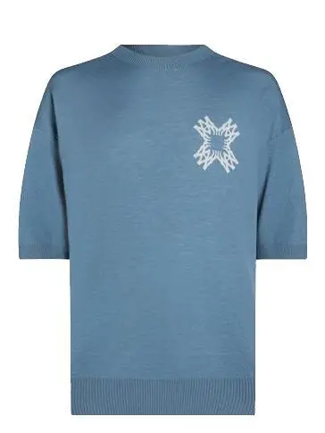 Amiri Wool Viscose Sweater - Blue