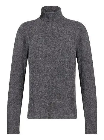Barena Venezia Wool And Polyamide Turtleneck Sweater - Grey