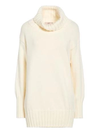 CARLA G. Turtleneck Pullover - Ivory